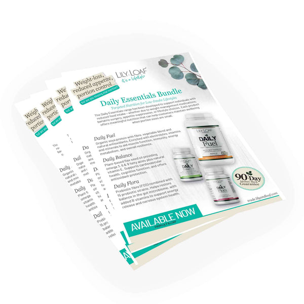 Daily Essentials Trade Leaflet | Lily & Loaf Trade